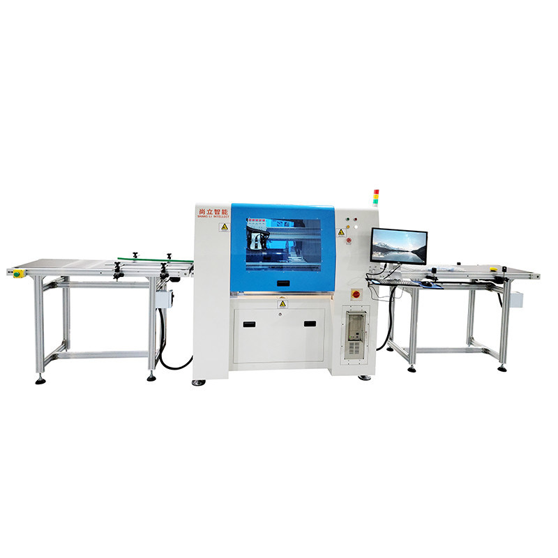 220V Voltage CCD Visual Labeling Machine for Carton Packaging Box Foam ...