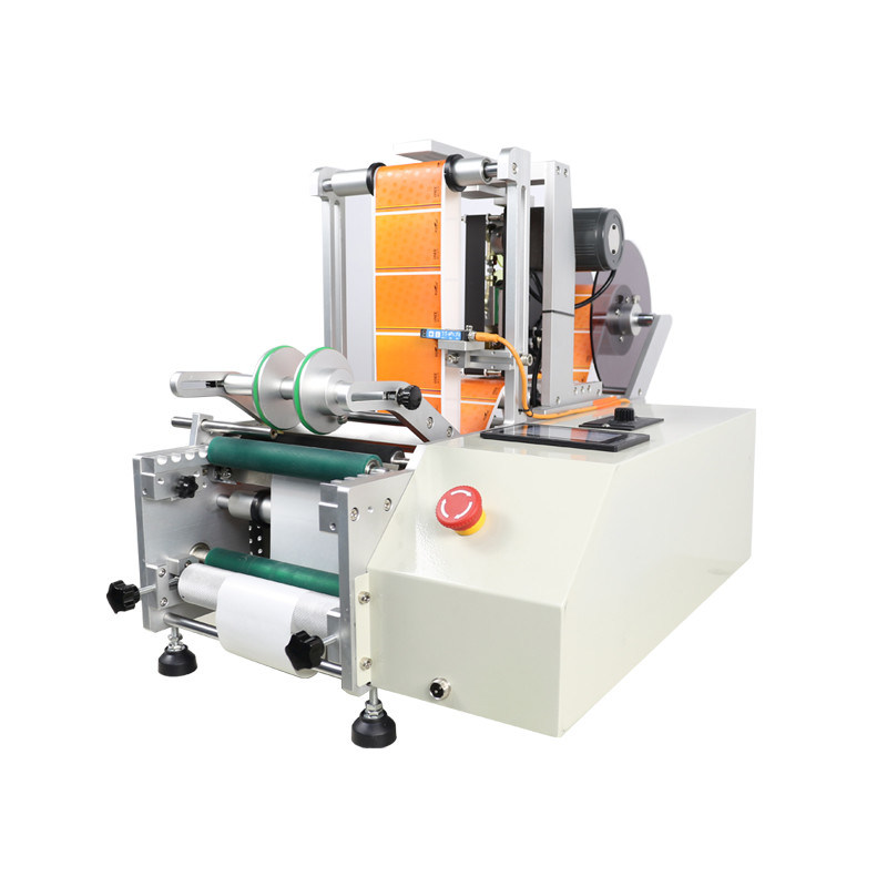 Textiles Semi Auto Labeling Machine for Small Production of Wine and ...